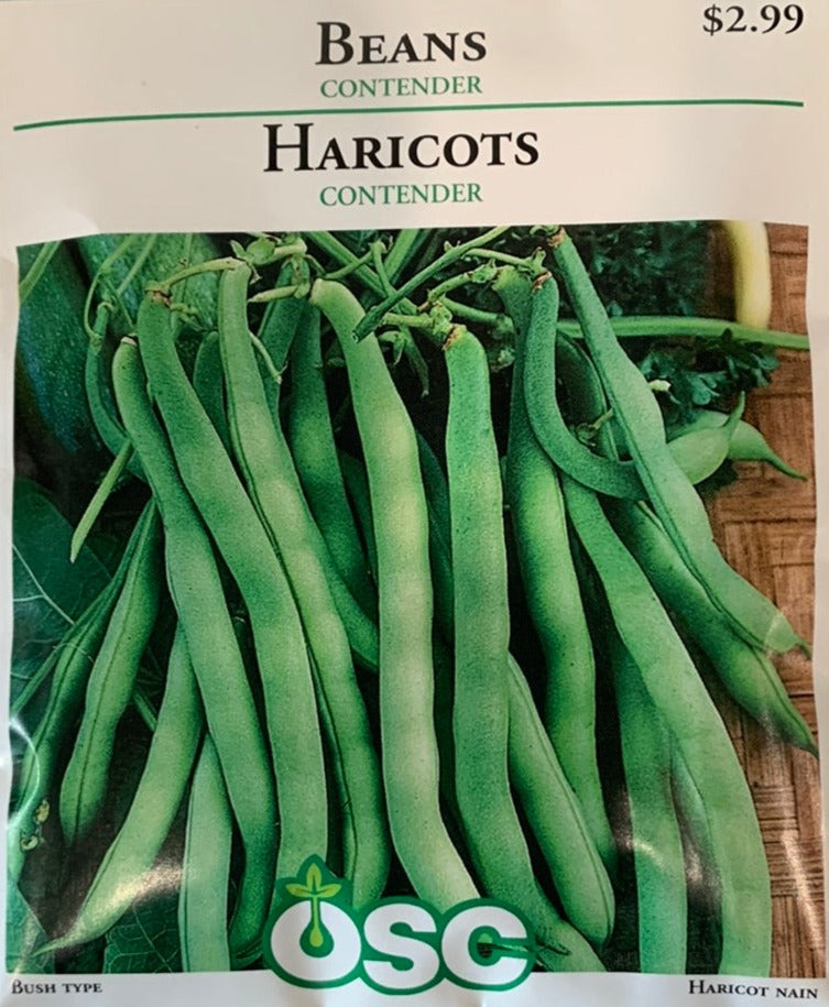 Bean Seed Packets - Contender – Laporte's Nursery & Greenhouses Inc.