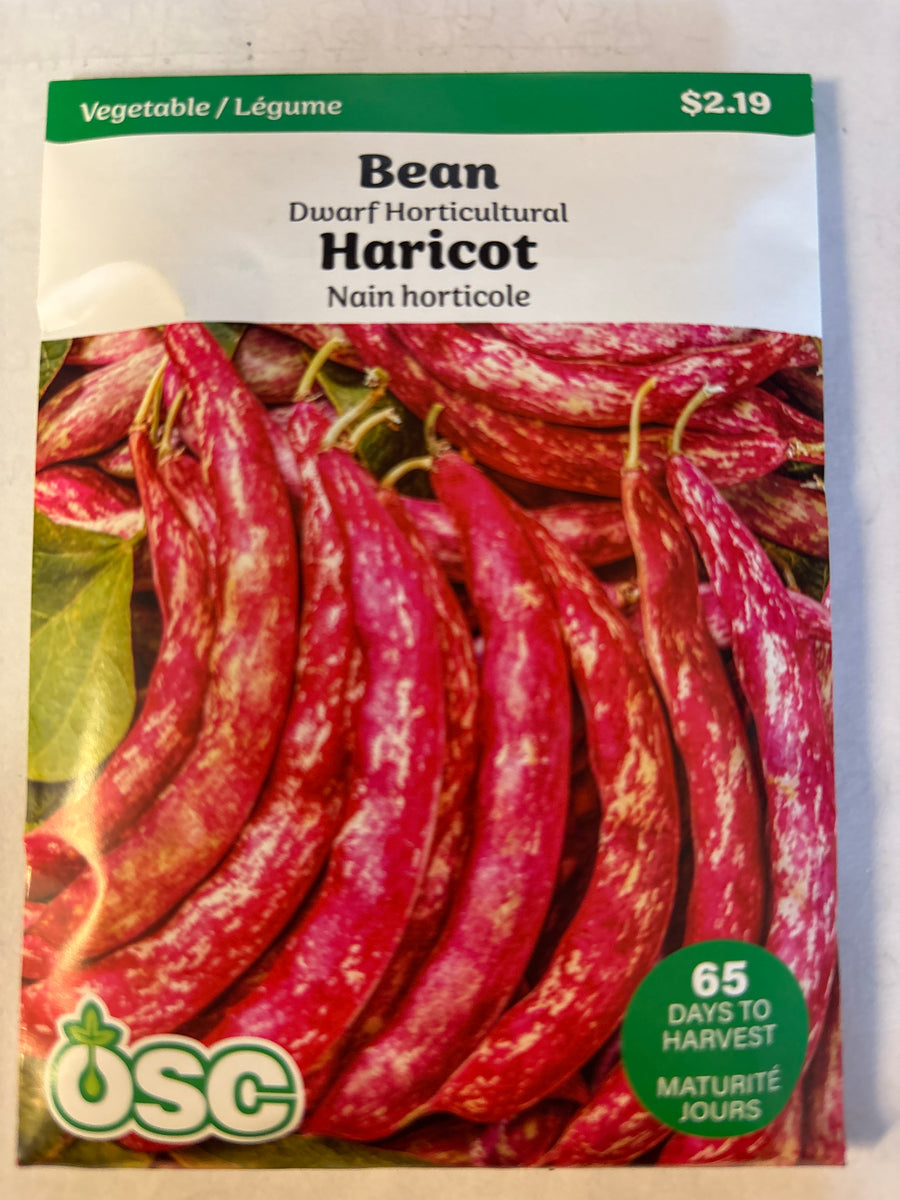 Bean Seed Packets - Taylors Dwarf Horticultural – Laporte's Nursery ...