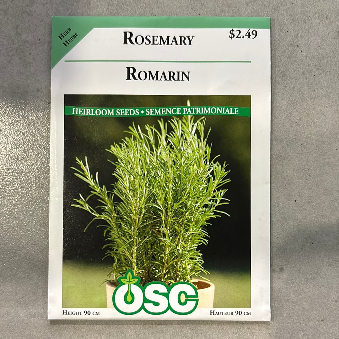 Rosemary Seed Packets – Laporte's Nursery & Greenhouses Inc.