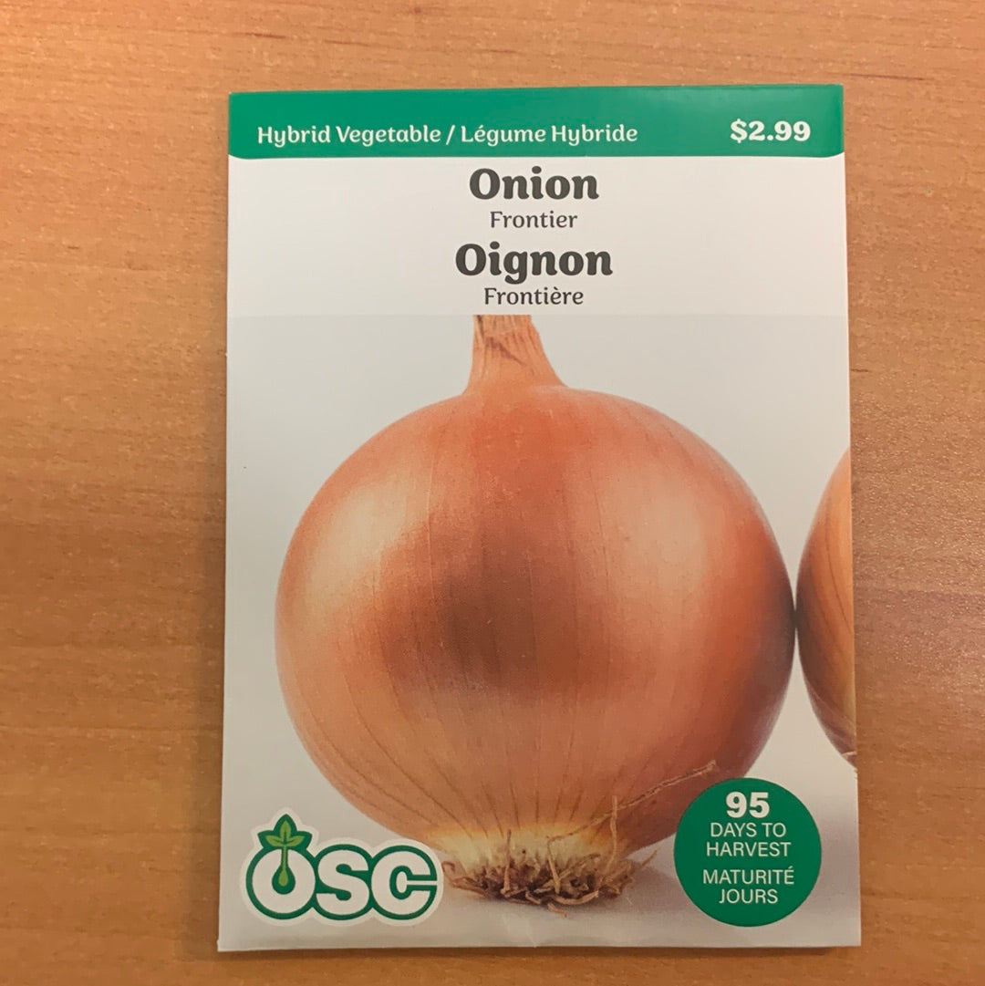 Onion Seed Packets - Frontier – Laporte's Nursery & Greenhouses Inc.