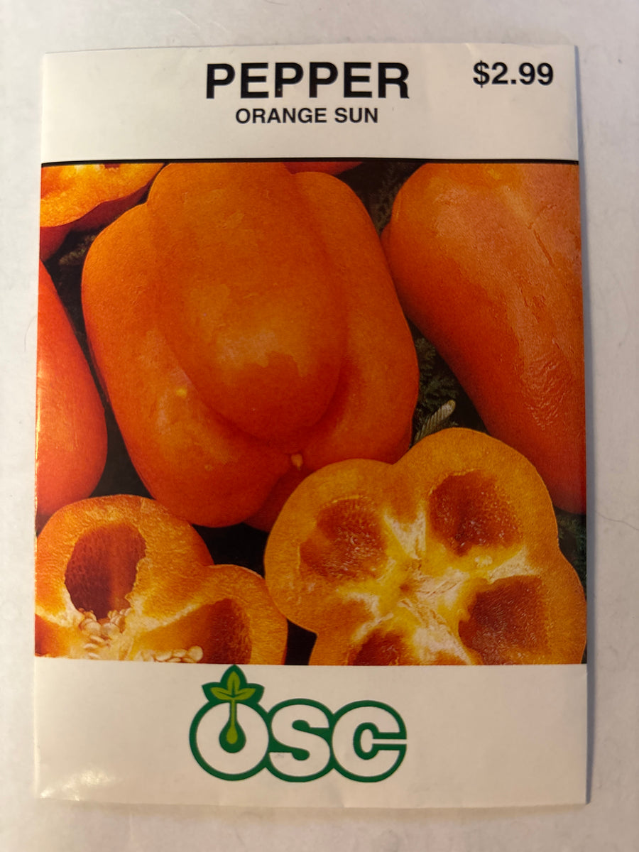 Pepper Seed Packets - Orange Sun – Laporte's Nursery & Greenhouses Inc.