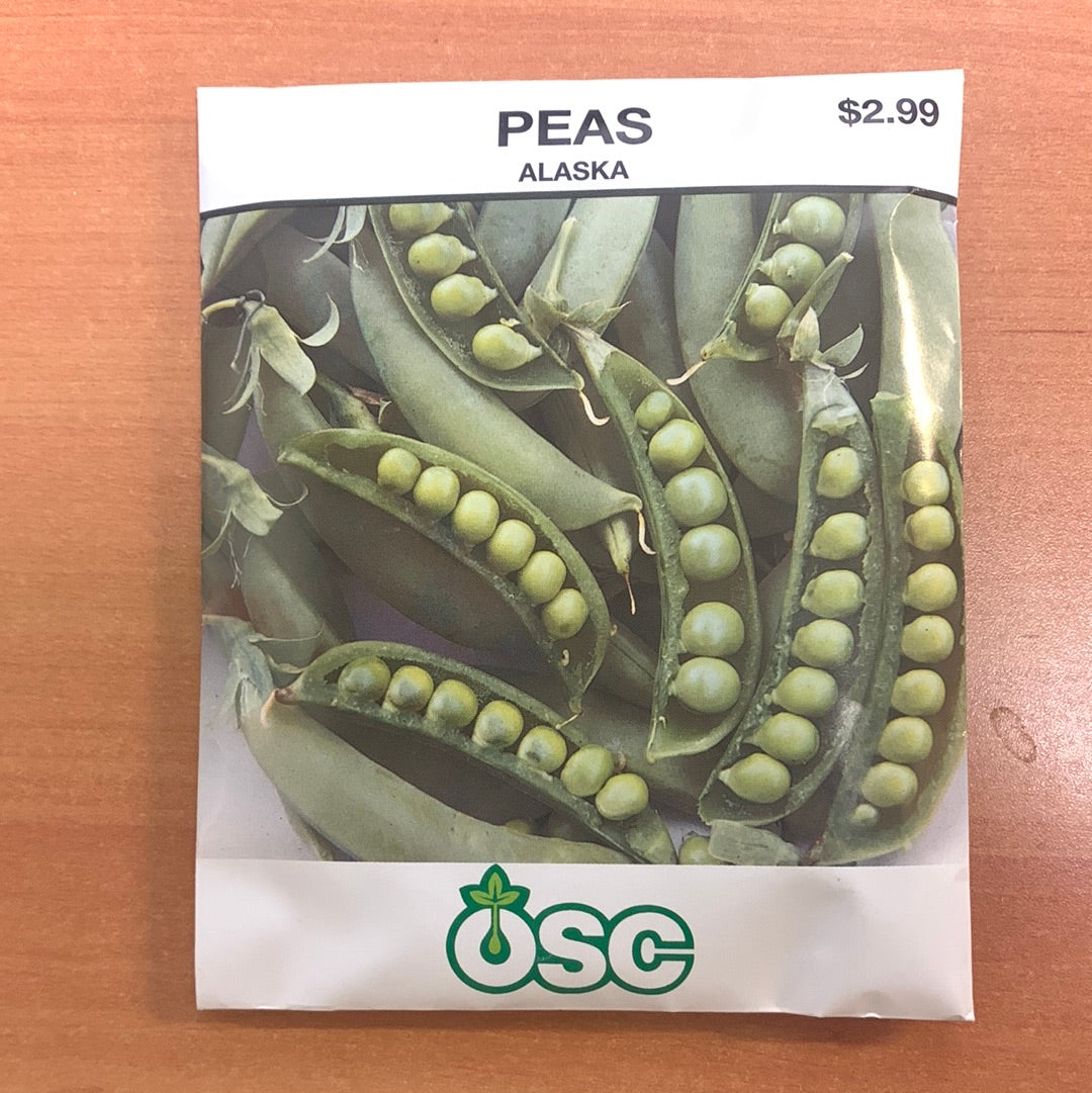 Peas Seed Packets - Alaska – Laporte's Nursery & Greenhouses Inc.