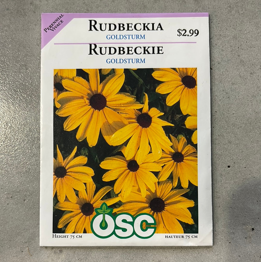 Rudbeckia Seed Packets - Goldstrum – Laporte's Nursery & Greenhouses Inc.