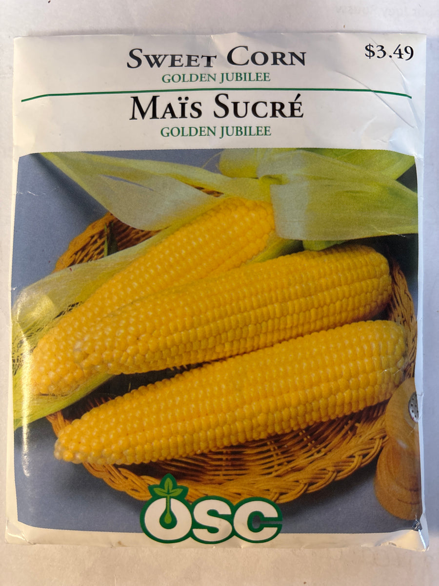 Sweet Corn Seed Packets - Golden Jubilee – Laporte's Nursery ...