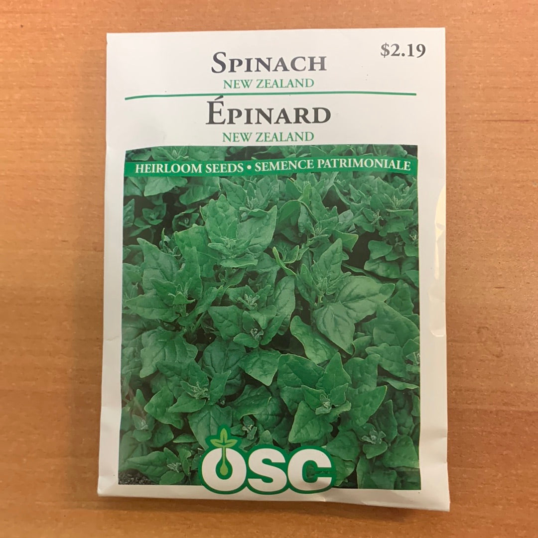 Spinach Seed Packets - New Zealand – Laporte's Nursery & Greenhouses Inc.
