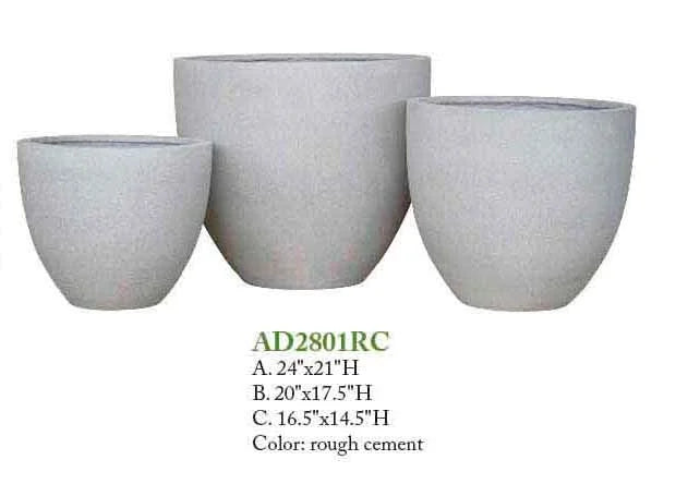 Ficonstone Pots White – Laporte's Nursery & Greenhouses Inc.