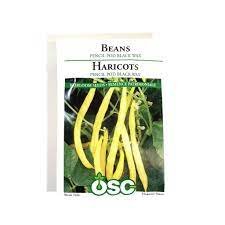 Bean Seed Packets - Pencil Pod Black Wax – Laporte's Nursery ...