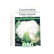 Cauliflower Seed Packets - Super Snowball Self Blanching – Laporte's ...