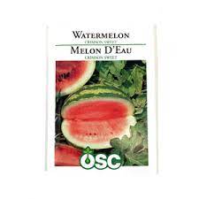 Watermelon Seed Packets - Crimson Sweet – Laporte's Nursery ...