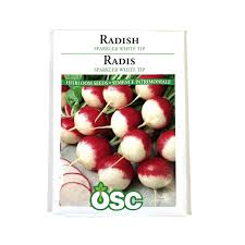Radish Seed Packets - Sparkler White Tip – Laporte's Nursery ...