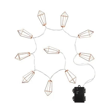 Battery Operated Metal String Lights, Square Shape – Laporte's Nursery ...